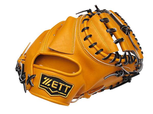 ZETT Pro Elite 33 inch Tan Catcher Mitt + BONUS