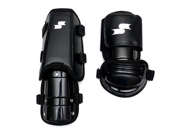 SSK Baseball Elbow/Shin Guard - Black